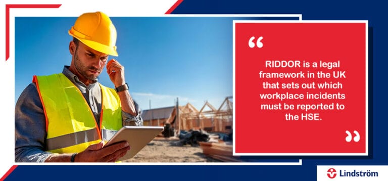 RIDDOR Incident Reporting: What you need to know | Lindström